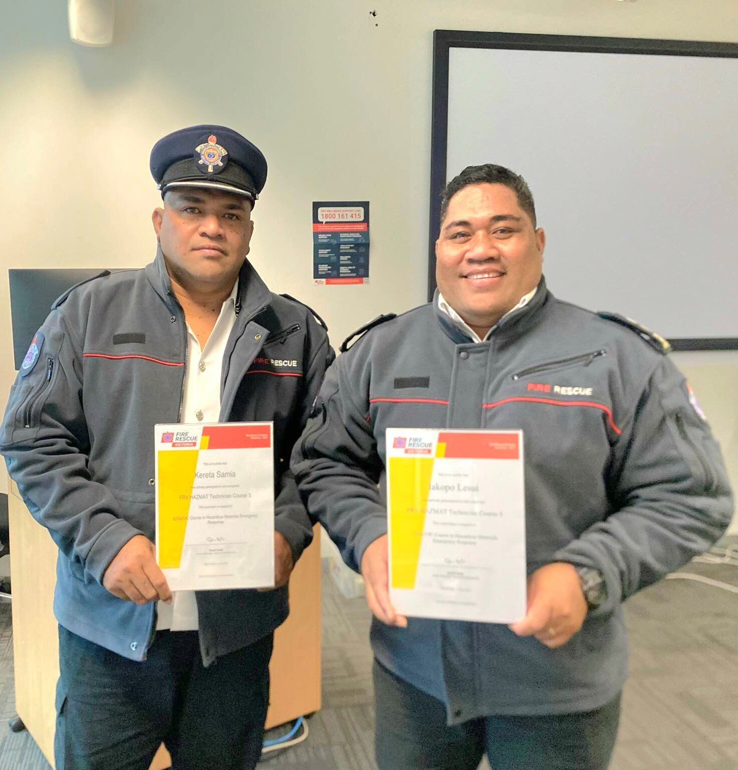 APTC and SFESA partnership strengthens fire and emergency services in Samoa